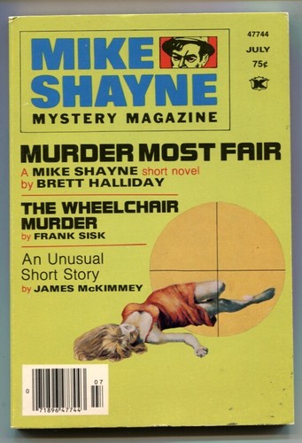Mike Shayne Mystery July 1976 Murder Most Fair | eBay