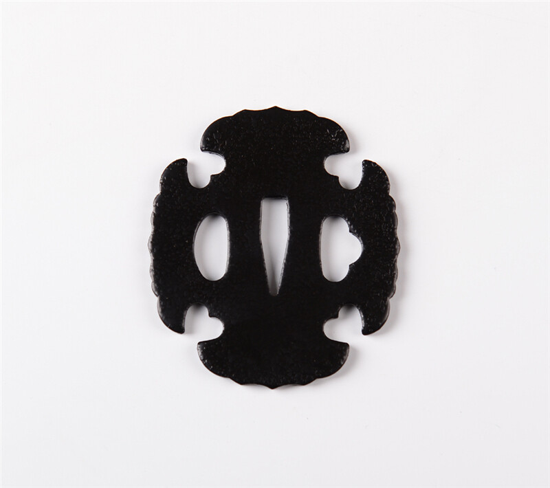 All kinds of Iron Tsuba Black Hand Guard Plate for katana wakizashi ...