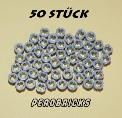 Lego Technik Technic 50 x Stopper groß neu-hellgrau #3713 #42798 ...