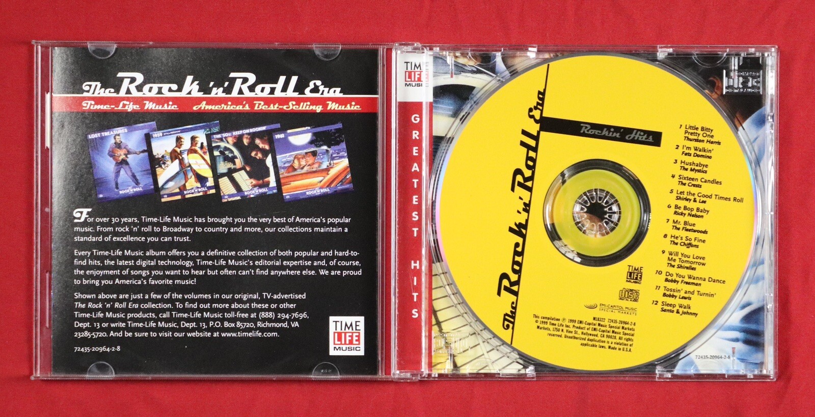 Time Life Music The Rock n Roll Era Greatest Rockin Hits (CD, 1999) | eBay