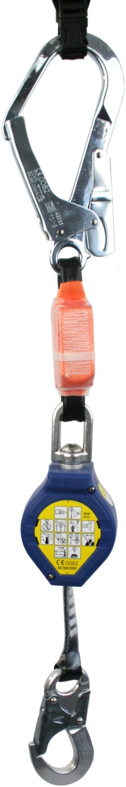 G-Force Height Safety 2.4mtr Fall Arrest Block Inertia Reel Scaffold ...