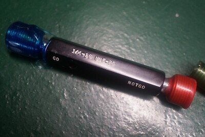 Go & No Go Thread Plug Gage Set 3/4-16 UNF-2B | eBay