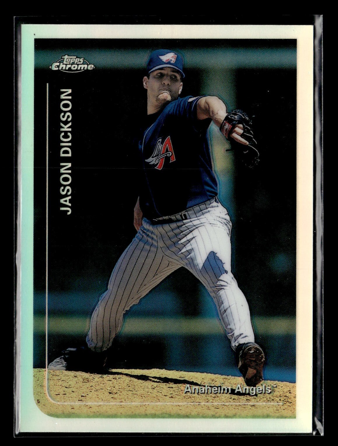 1999 Topps Chrome Refractor #37 Jason Dickson Angels | eBay
