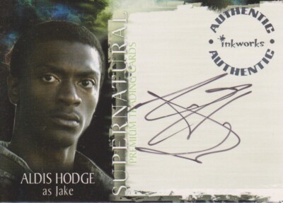 2007 SUPERNATURAL SEASON 2 ALDIS HODGE AS JAKE AUTOGRAPH CARD A17 | eBay