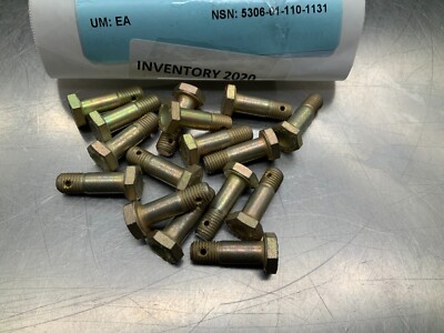 (16) NAS6205-9D Aviation Hex Head Bolts, Drilled Shank 5/16-24 x 1" | eBay