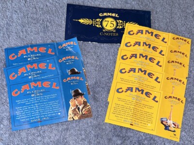 Lot of Camel Cash 1 C-Note Cigarette Money Vintage “Camel” | eBay