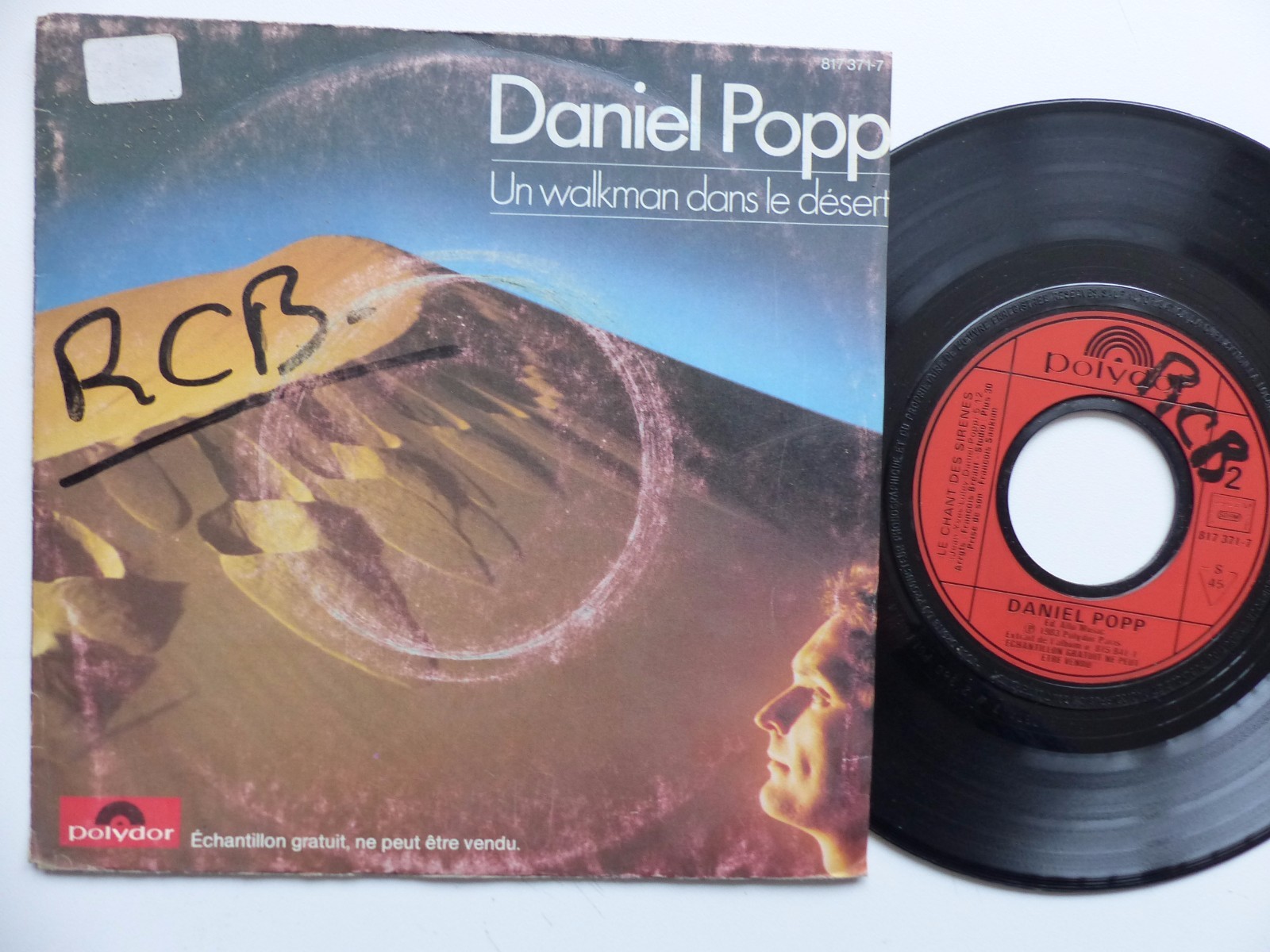 DANIEL POPP Un walkman dans le desert 817371 7 promo | eBay