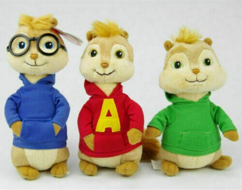 Alvin And The Chipmunks 7" Alvin Plush Toy Without Tag Kids Birthday ...