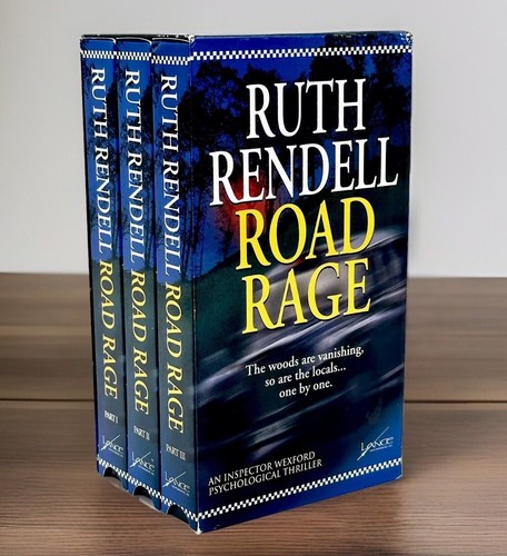 ROAD RAGE by Ruth Rendell (VHS, 2001, 3 Tape Box Set) Catalog No. 82034 ...