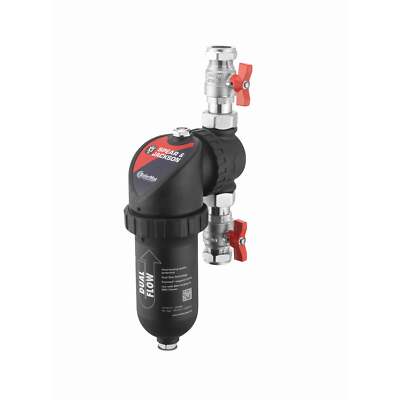 Boilermag 28mm Central Heating In-Line Magnetic Filter Sludge Remover ...