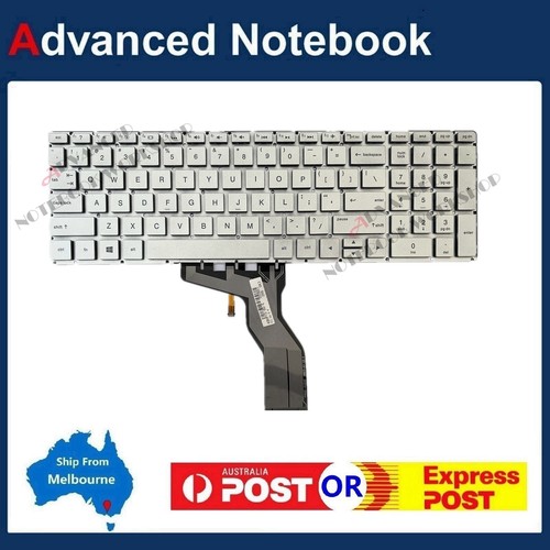 Silver Backlit Keyboard For HP HP Pavilion 15s-fq 15s fq 15s-fq1053TU ...