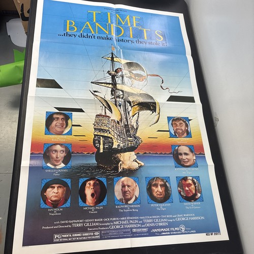 1981 "TIME BANDITS " ORIGINAL 27x41 MOVIE POSTER Shelley Duval FANTASY ...
