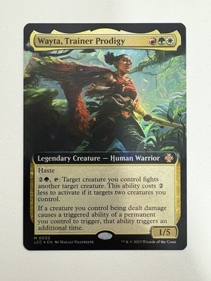 Wayta Trainer Prodigy Foil Borderless MTG Magic the Gathering Card NM ...
