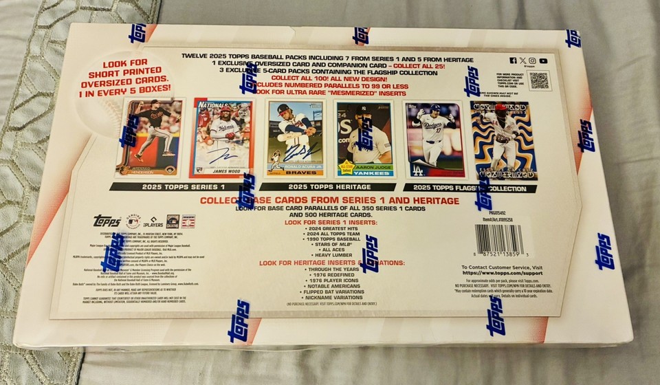 ⚾️🧢 2025 Topps Baseball The Flagship Collection SEALED COSTCO BOX SET ...