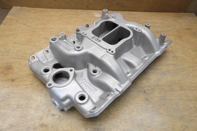 Edelbrock Pontiac Performer 2156 Intake Manifold Aluminum GTO Trans AM ...