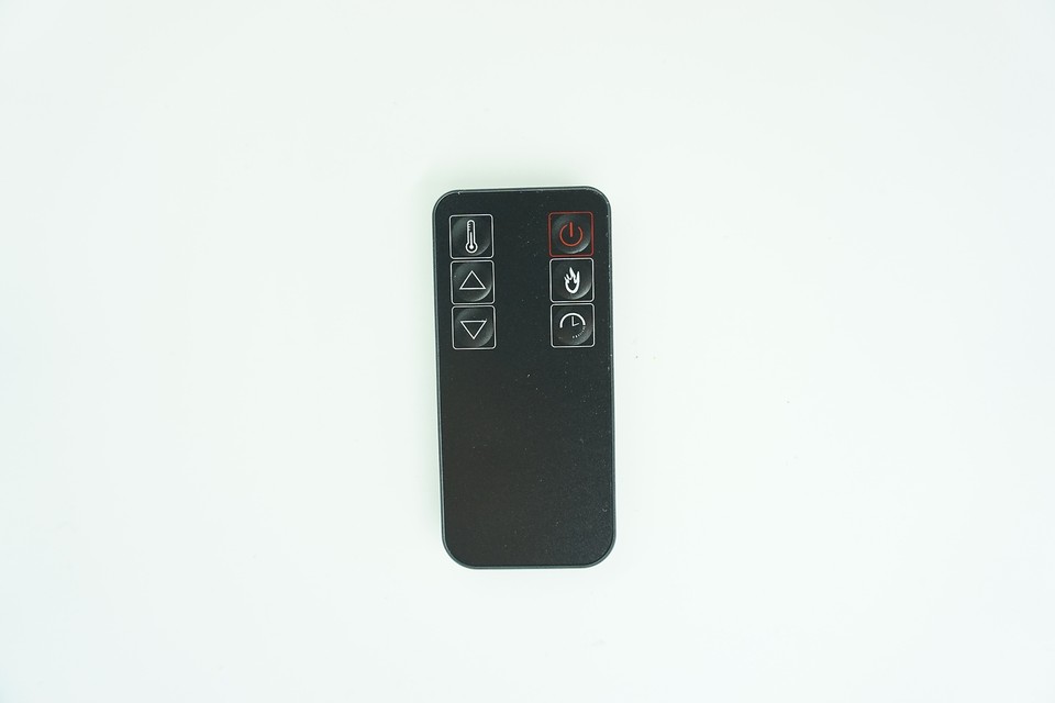 Remote Control For Warmiehomy PM1096 Wall Mounted Electric Fireplace ...