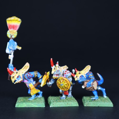 Lizardmen, Painted Temple Guard Command, Warhammer Fantasy , Games ...