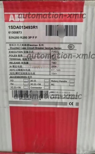 Brand new in box Molded case circuit breaker S3N250 R250 3P F F ...