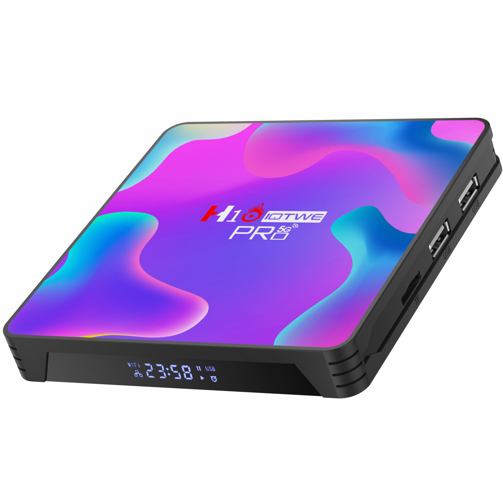 2023 New H10 Android 11.1 TV Box 4+ 128GB Quad Core HD Media Player ...