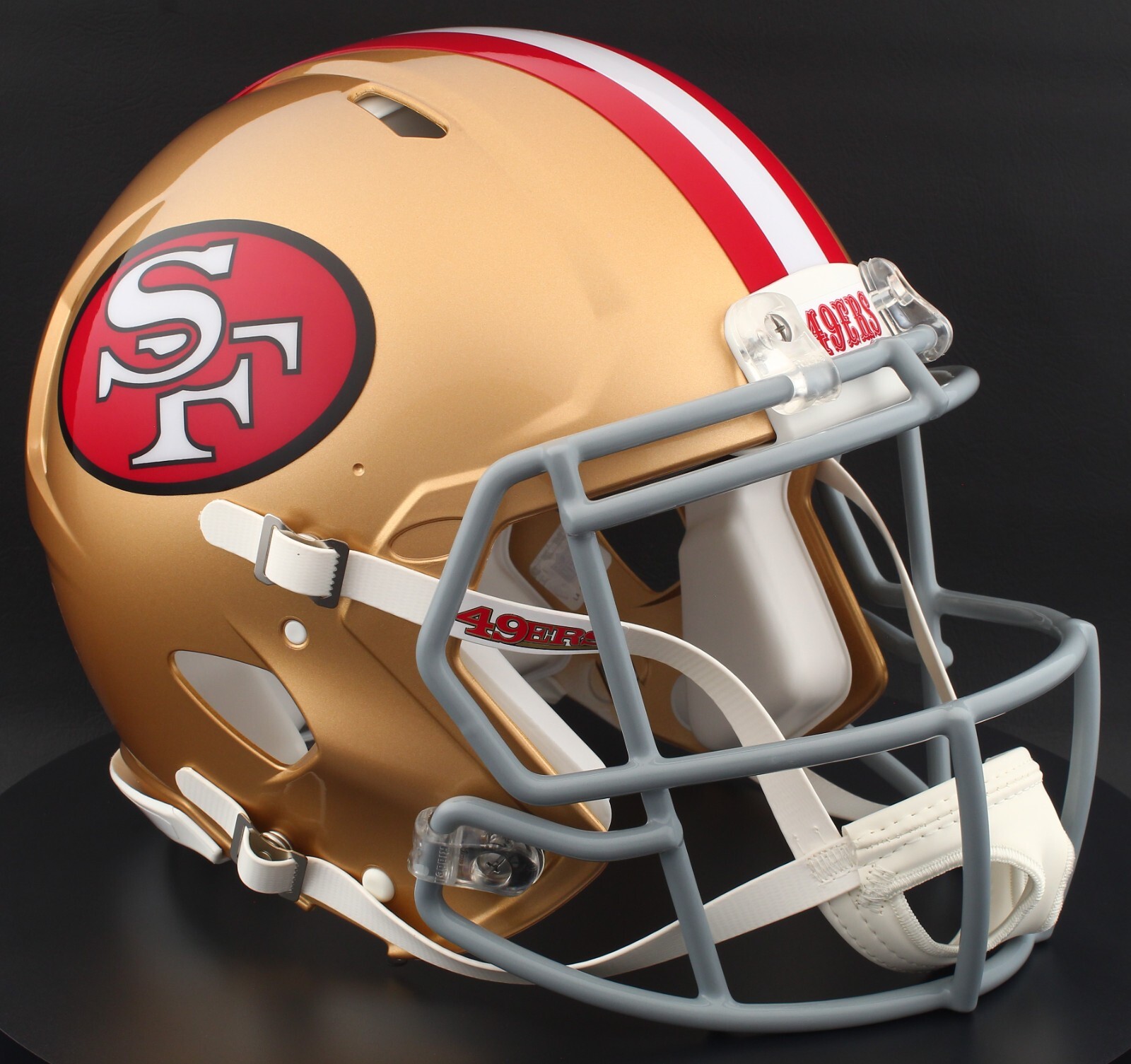SAN FRANCISCO 49ers NFL Riddell SPEED Full Size Replica Football Helmet ...