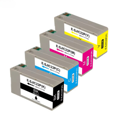 SJIC22P compatible ink cartridges for eps tm-c3500 tm c3520 tmc3510 ...