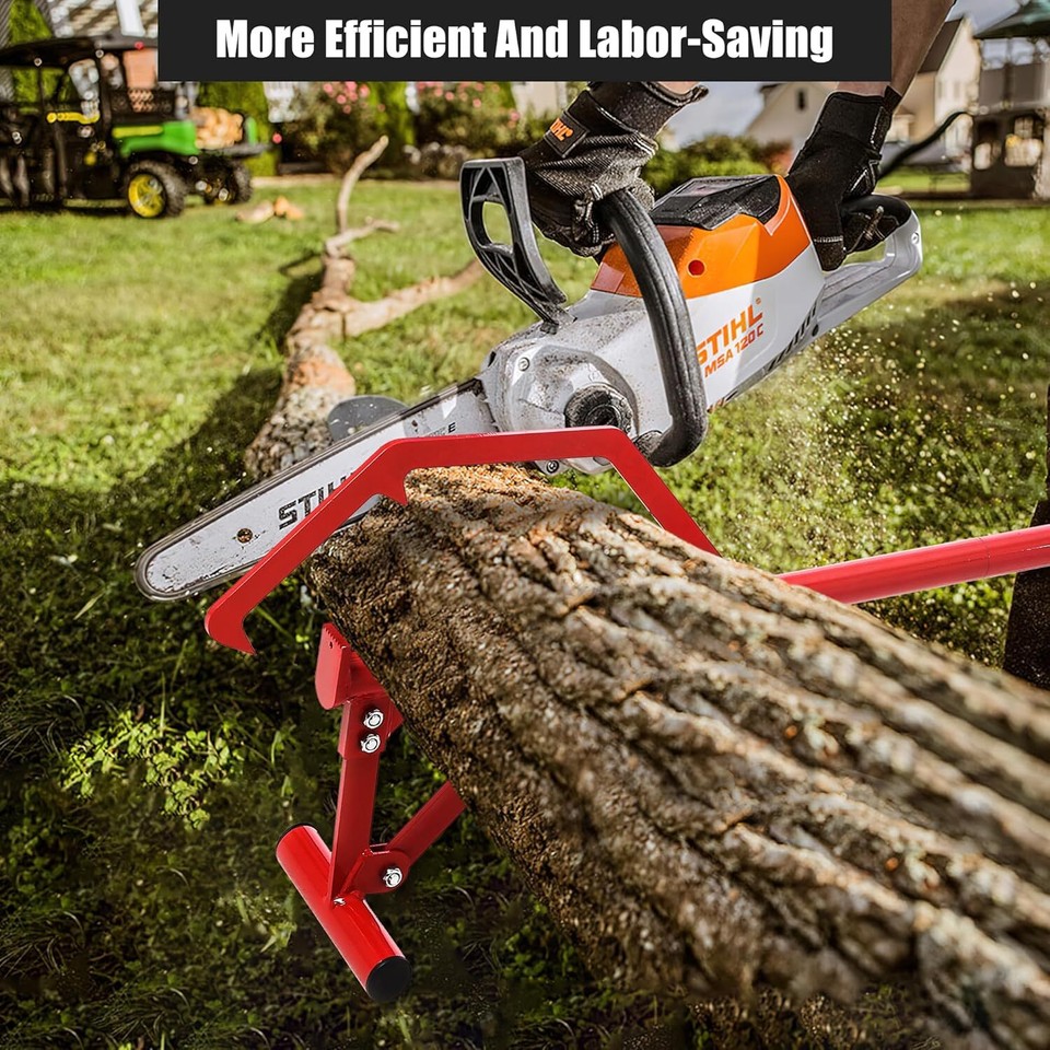 51" Steel Timberjack TimberJack Tool Log Lifter Roller Log Cant Hook ...