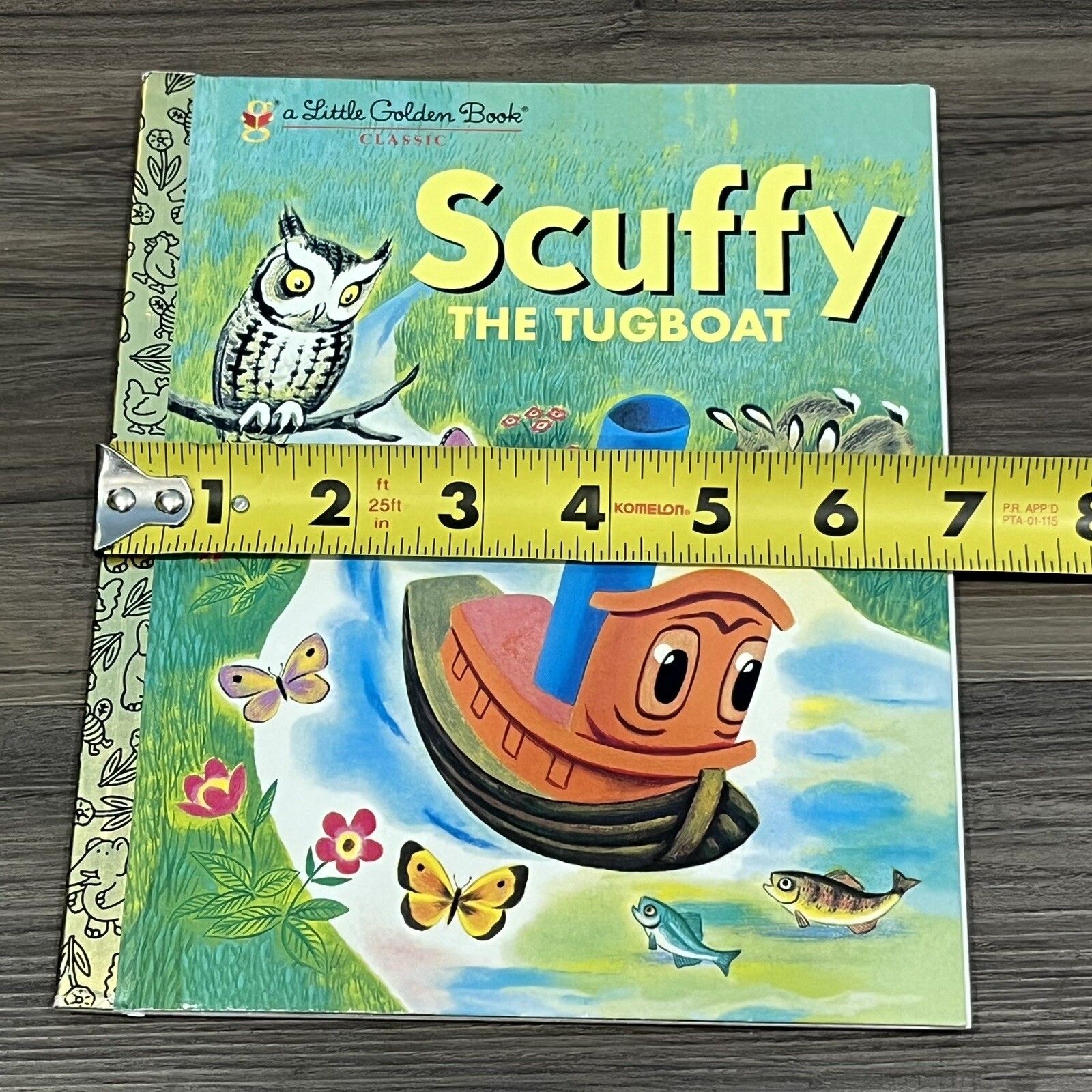 2 Vintage 1980s Little Golden Books Scruffy The Tugboat Poky Little ...