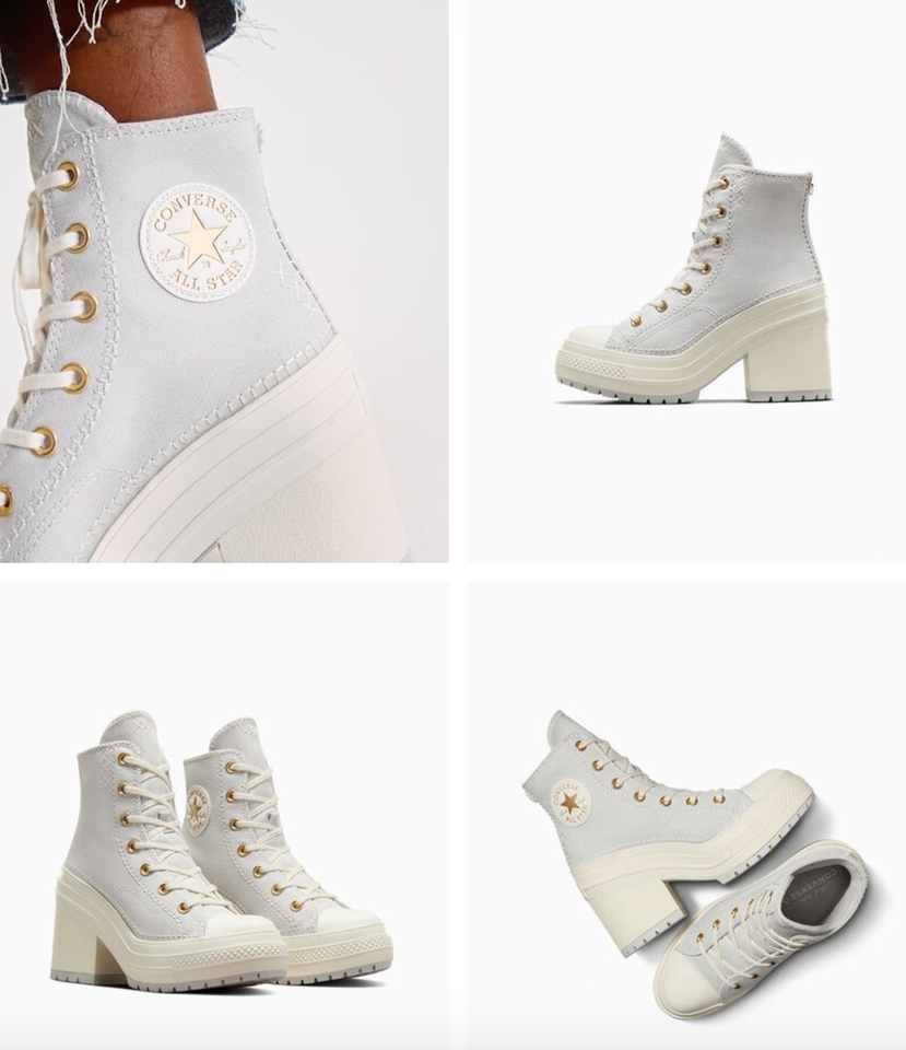 NEW Women's CONVERSE Chuck 70 De Luxe Heel Crafted Boots A07551C ...