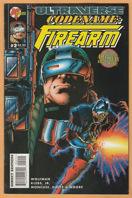 Codename : Firearm #2 - (1995) - Malibu Comics - Ultraverse - VF | eBay
