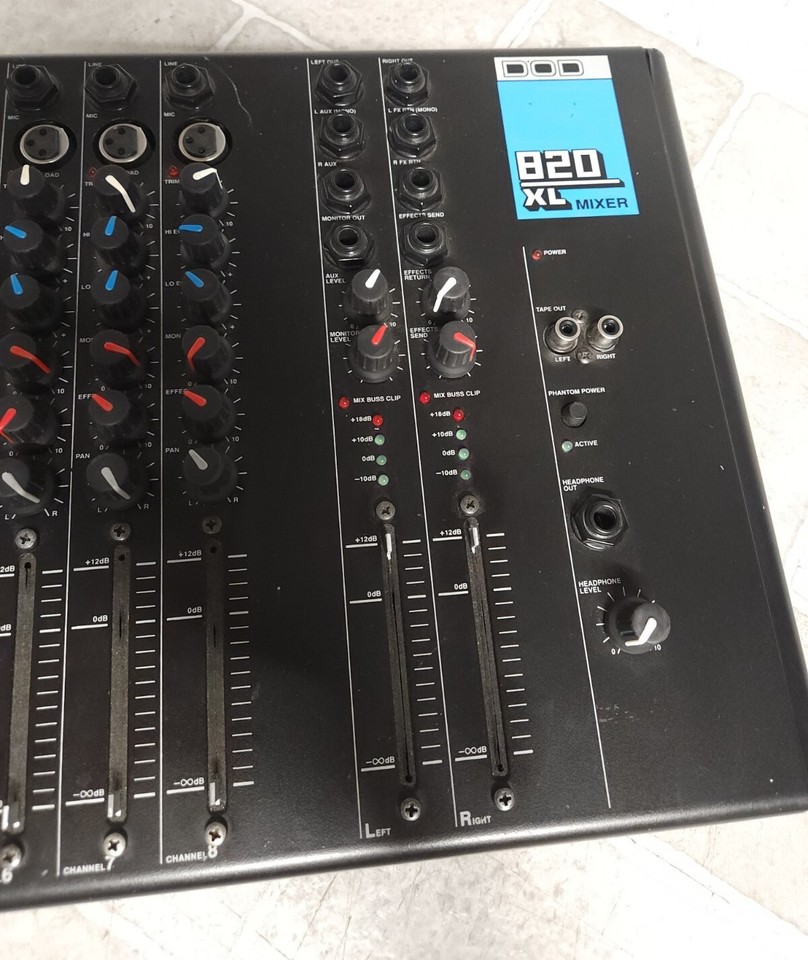 UNTESTED DOD Electronics 820XL Mixer | eBay