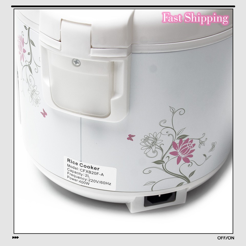 Multi-functional 2-in-1 Cooking Pot 1L 400W Smart Electric Rice Cooker ...
