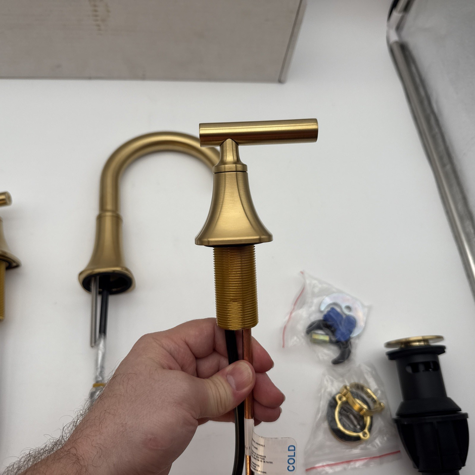 Kohler Rill Widespread LAV faucet REC27954-4D-2MB Vibrant Brushed ...