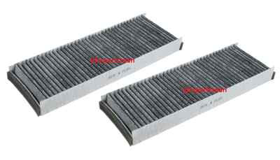 NPN Activated Charcoal Cabin Filter Set fits 05-09 Audi A6 Quattro ...