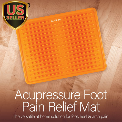 FSA HSA Eligible Acupressure Foot Pain Relief Mat | Pressure Point Foot ...