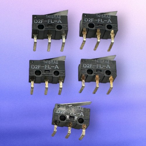 Lot 5x Omron D2F-FL-A Paintball Gun Marker Trigger Microswitch Switch ...