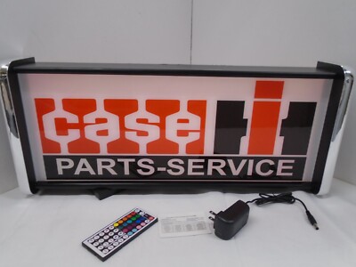 Case IH Parts Service LED Display lighted sign lightbox Wall hanging ...