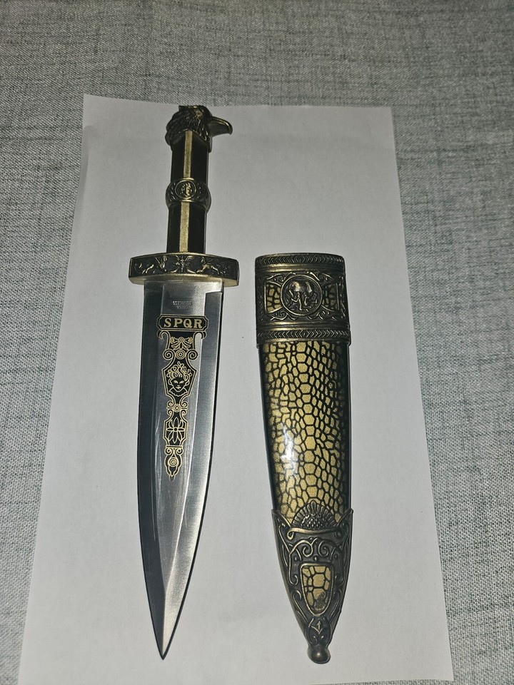 SPQR Hawk Roman Dagger- With Sheath included | eBay