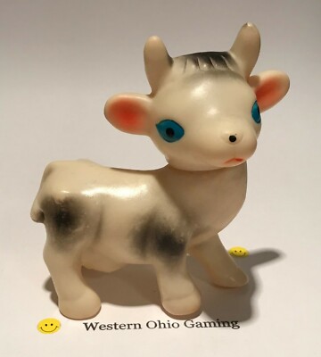 Vintage Child's Cow Squeak Toy USED Squeeze Squeeky Calf | eBay