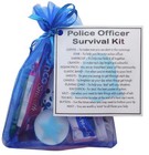 Police / Firefighter Survival Kit Gift for Secret Santa Police Officer ...
