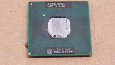 Intel Core Duo T2400 1.83ghz 2M 667 SL8VQ CPU Processor #21 | eBay
