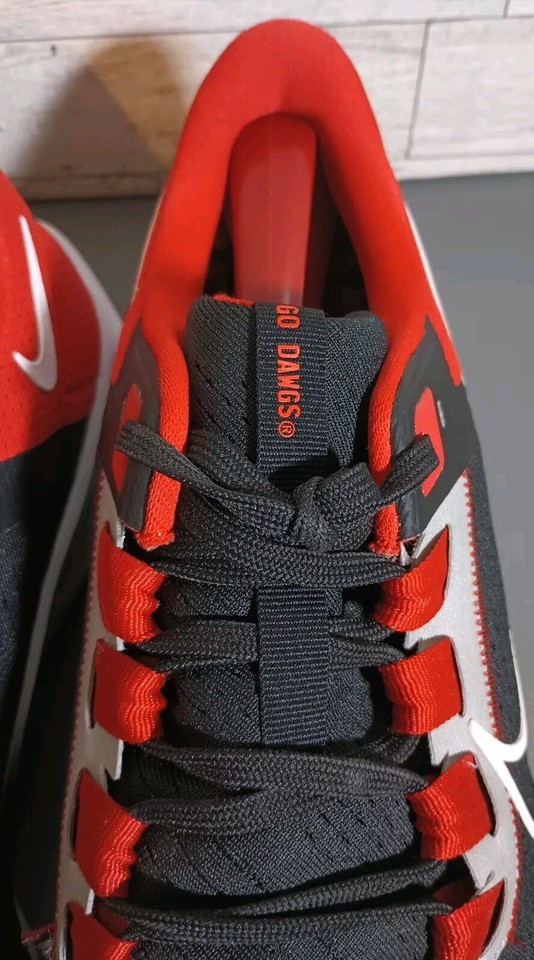 Nike Zoom Pegasus 38 Georgia Bulldogs UGA Dawgs Shoes Mens 12 DJ0828 ...