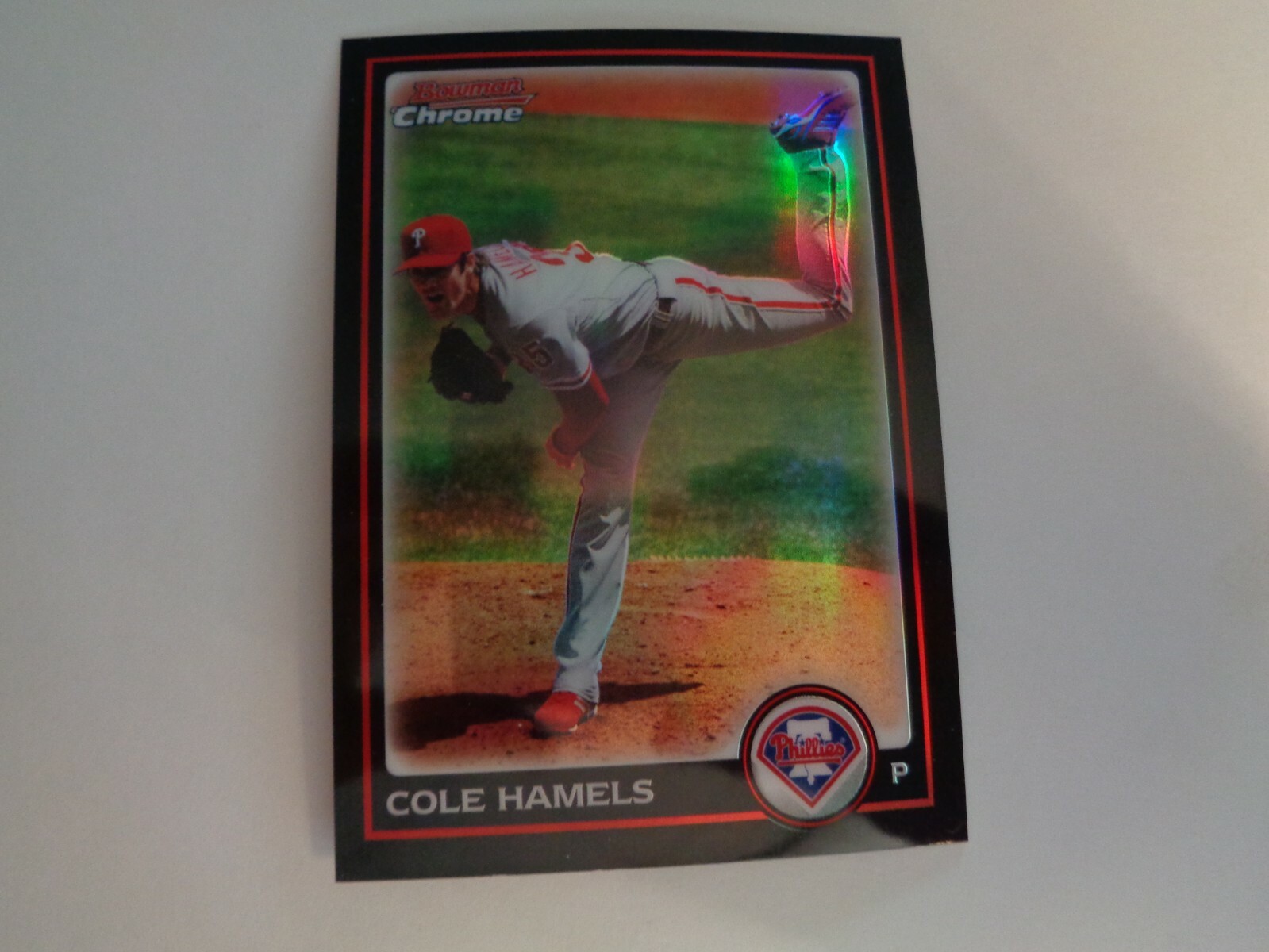 2010 Bowman Chrome Refractor Cole Hamels Card #113 | eBay