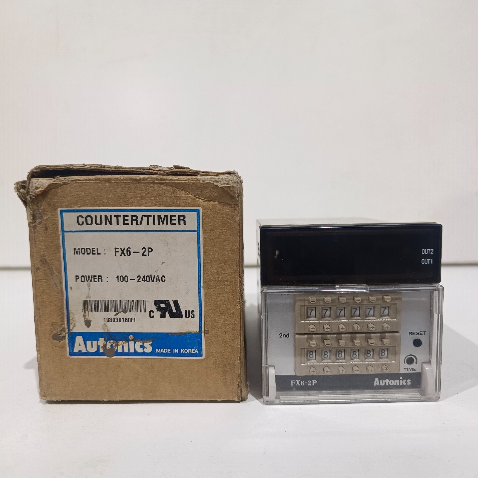 Autonics FX6-2P Counter/Timer 100-240VAC | eBay