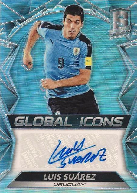 2016-17 Panini Spectra - Global Icons Luis Suarez #GI-LS /50 (AU) for ...