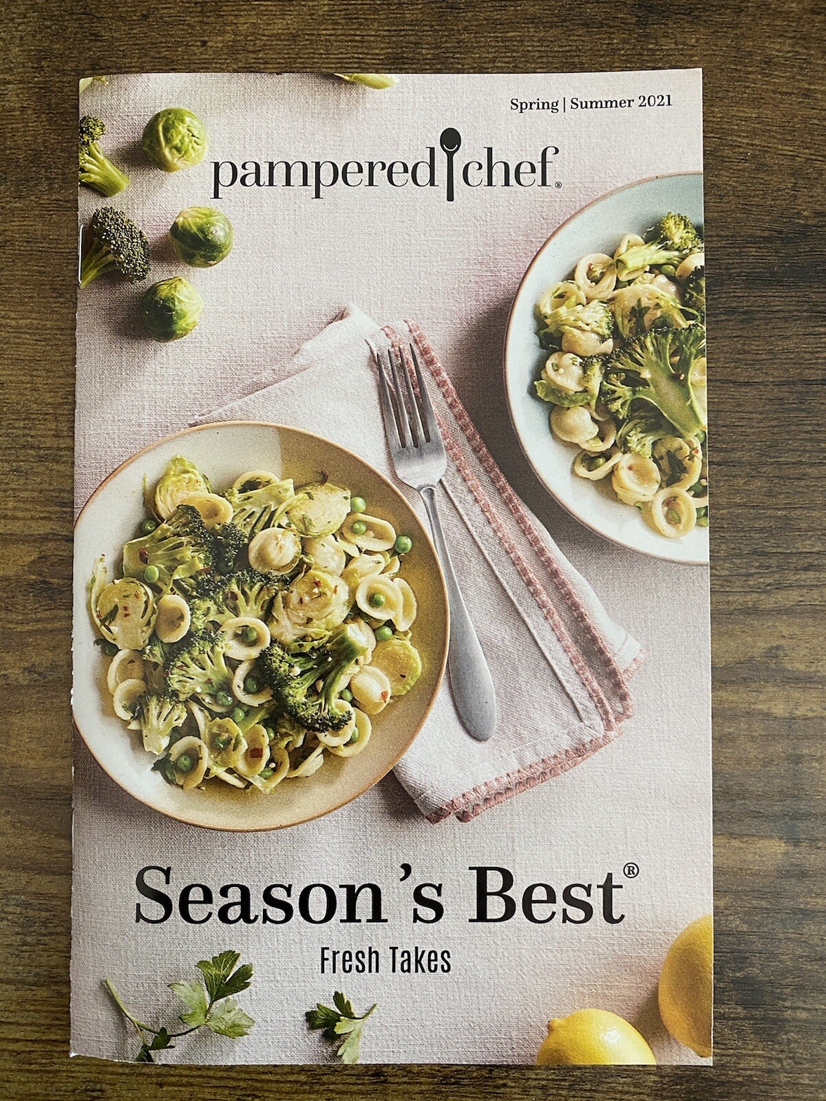 Vintage 2021 The Pampered Chef Season’s Best Cookbook Recipes Cook Book ...