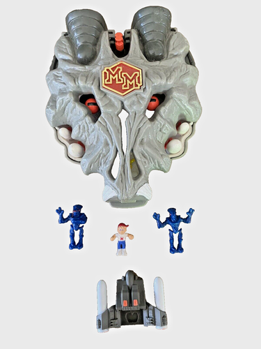 VTG Mighty Max Terminates Wolfship Bluebird Toy Figures Complete Poss ...