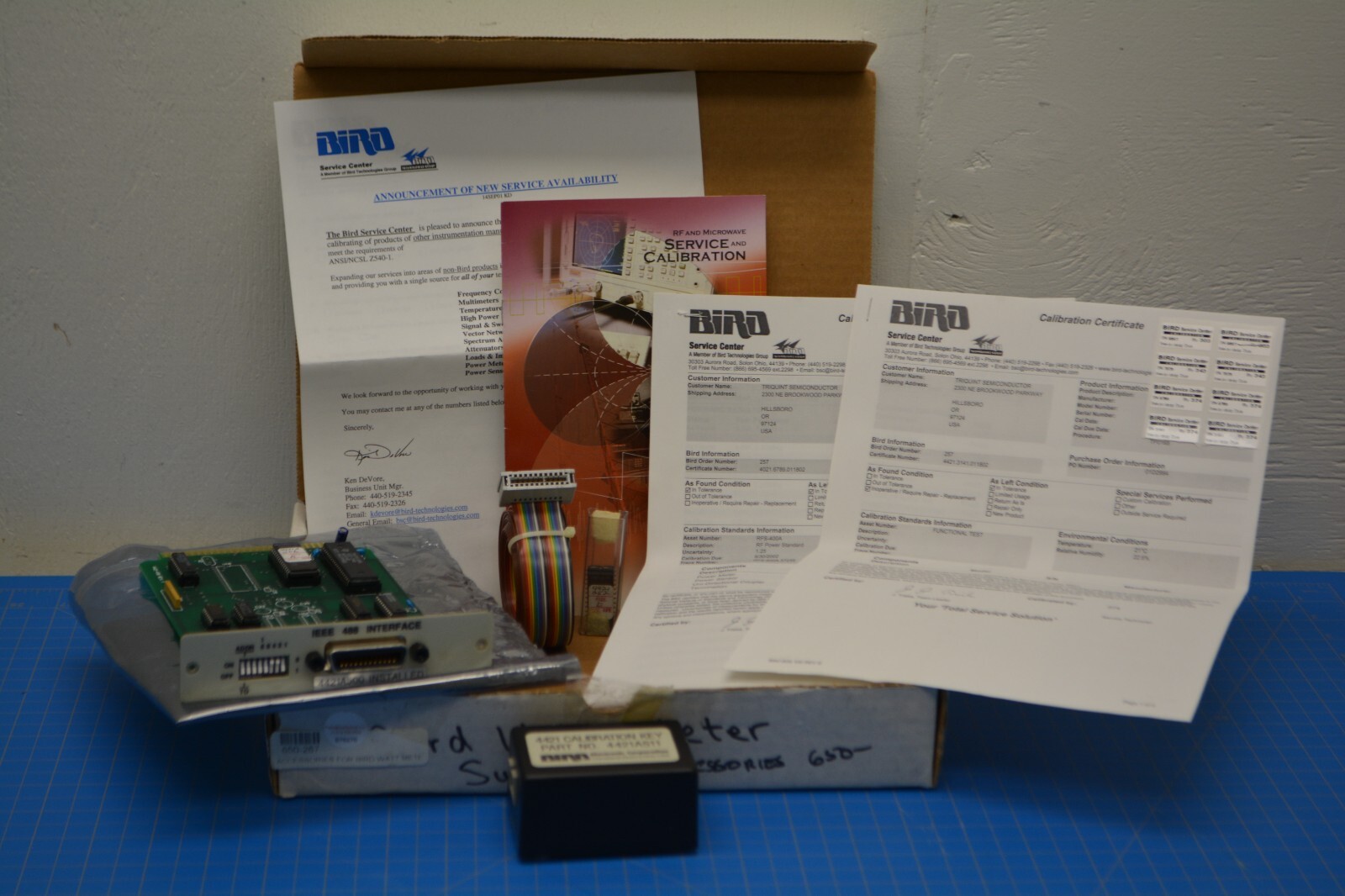 650-267 / BIRD WATT METER 4421 ACCESSORIES KIT / BIRD | eBay