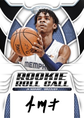 2019 Certified Ja Morant Rookie Roll Call Auto RC NBA Dunk Digital Card ...