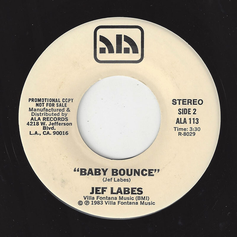 ♫JEF LABES Telstar/Baby Bounce ALA 113 SYNTH ROCK 1983 45RPM♫ | eBay