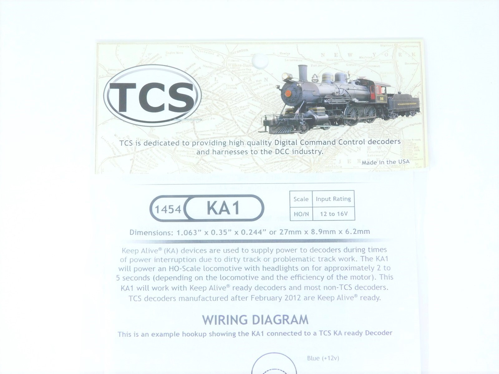 Train+Control+Systems+TCS+1454+KA1+Keep+Alive+Device for sale online | eBay